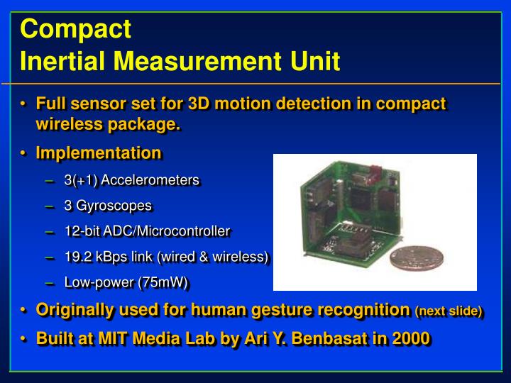 PPT - Compact Inertial Measurement Unit PowerPoint Presentation, free ...