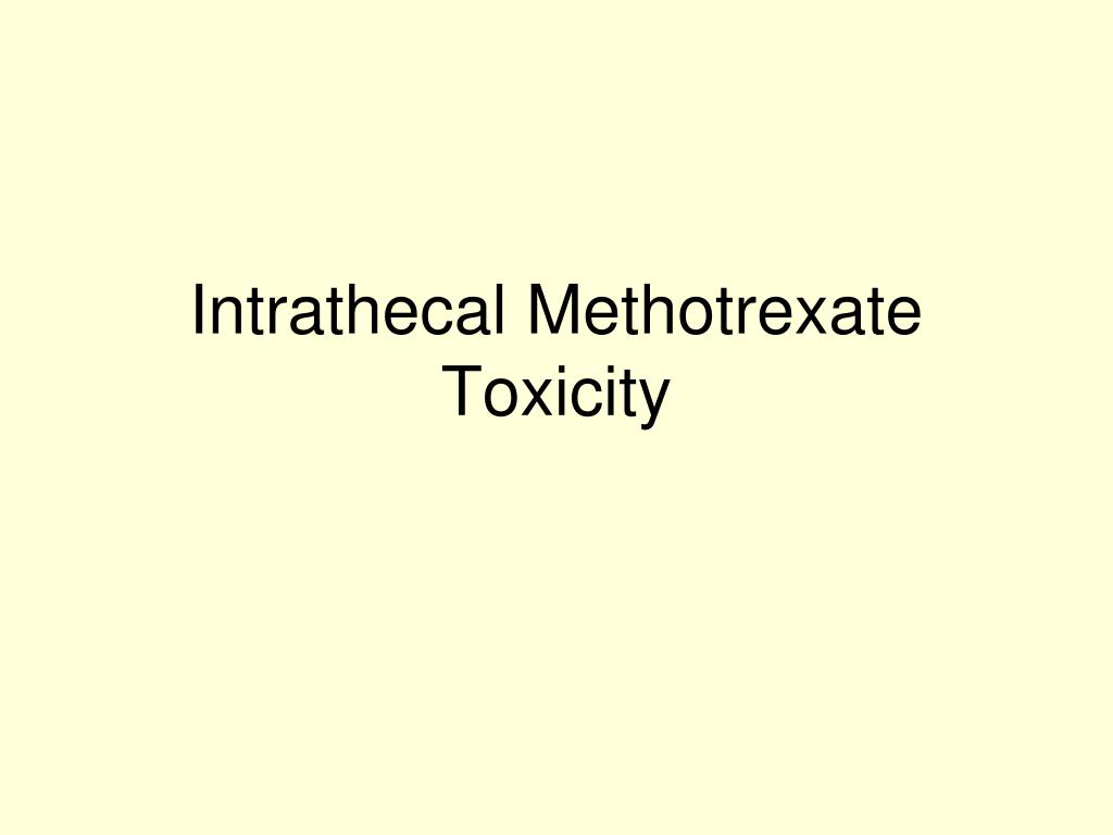 PPT - Toxicological Emergencies in the Oncology Patient: Antidotal ...