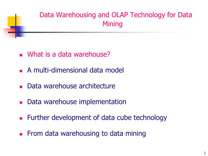 PPT - Data Warehousing and OLAP Technology for Data Mining PowerPoint ... PPT - Data Warehousing and OLAP Technology for Data Mining PowerPoint ...