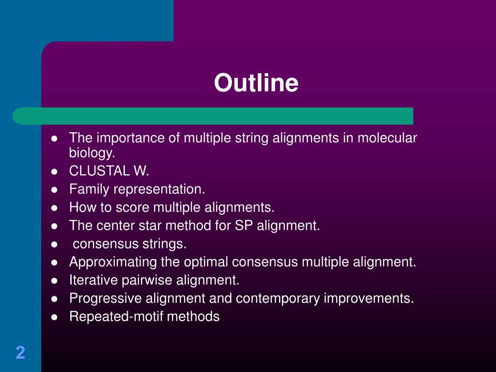 Ppt Seminar In Structural Bioinformatics Multiple Sequence Alignment Algorithms Powerpoint