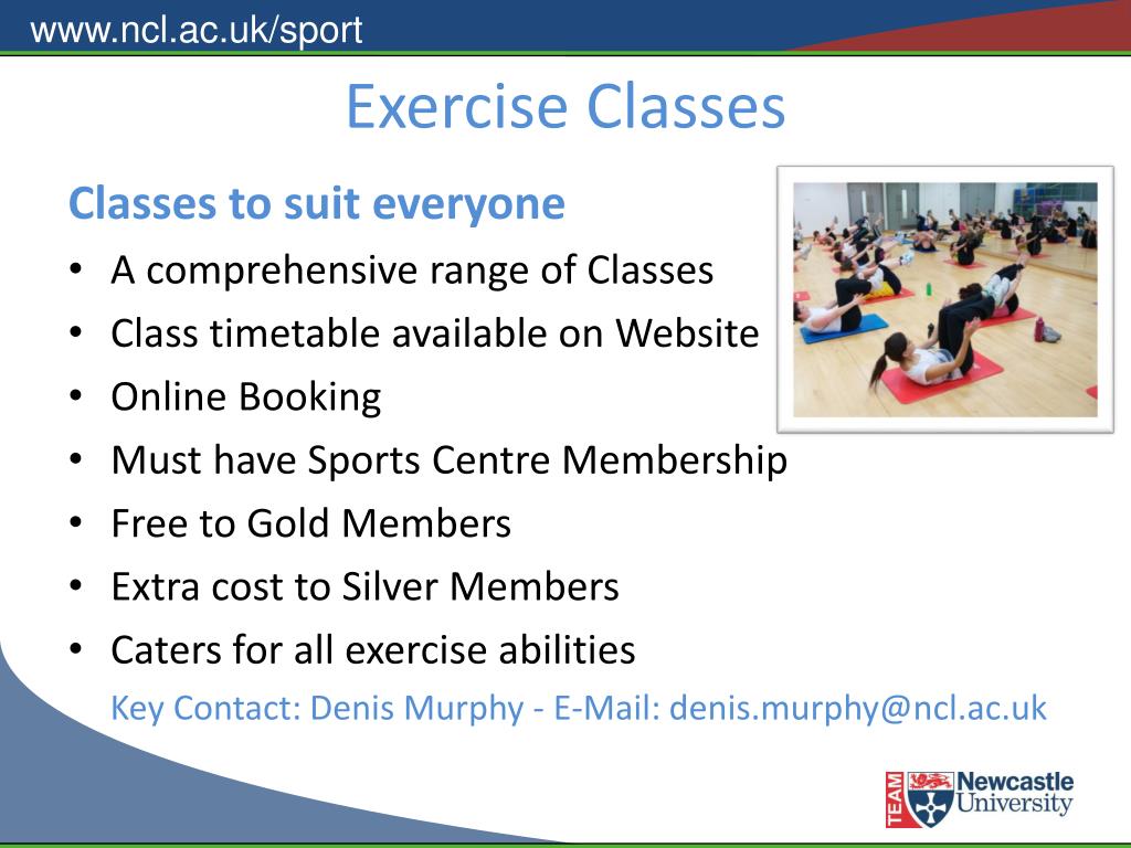 PPT - The University Sports Centre PowerPoint Presentation, free ...