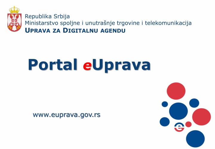 PPT - Portal e Uprava PowerPoint Presentation, free download - ID:3341639