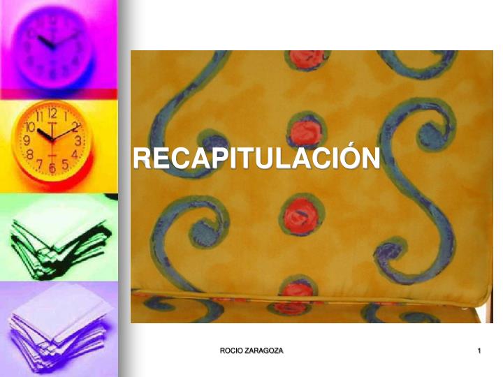 PPT - RECAPITULACIÓN PowerPoint Presentation, free download - ID:3341641