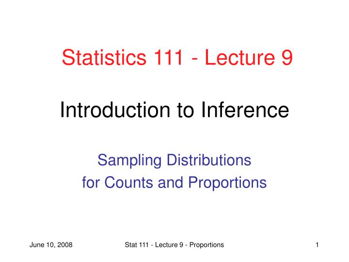 PPT - Introduction to Inference PowerPoint Presentation, free download ...