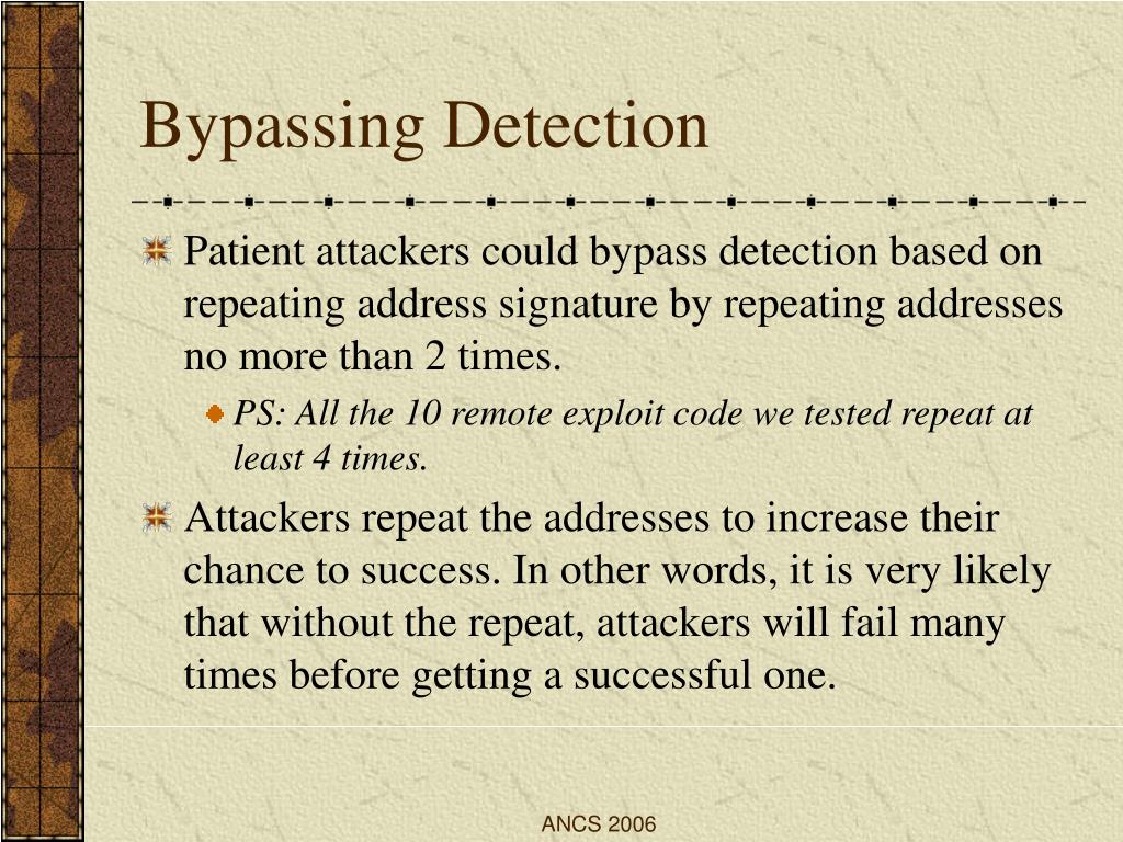 Ppt Scalable Network Based Buffer Overflow Attack Detection Powerpoint Presentation Id3342156