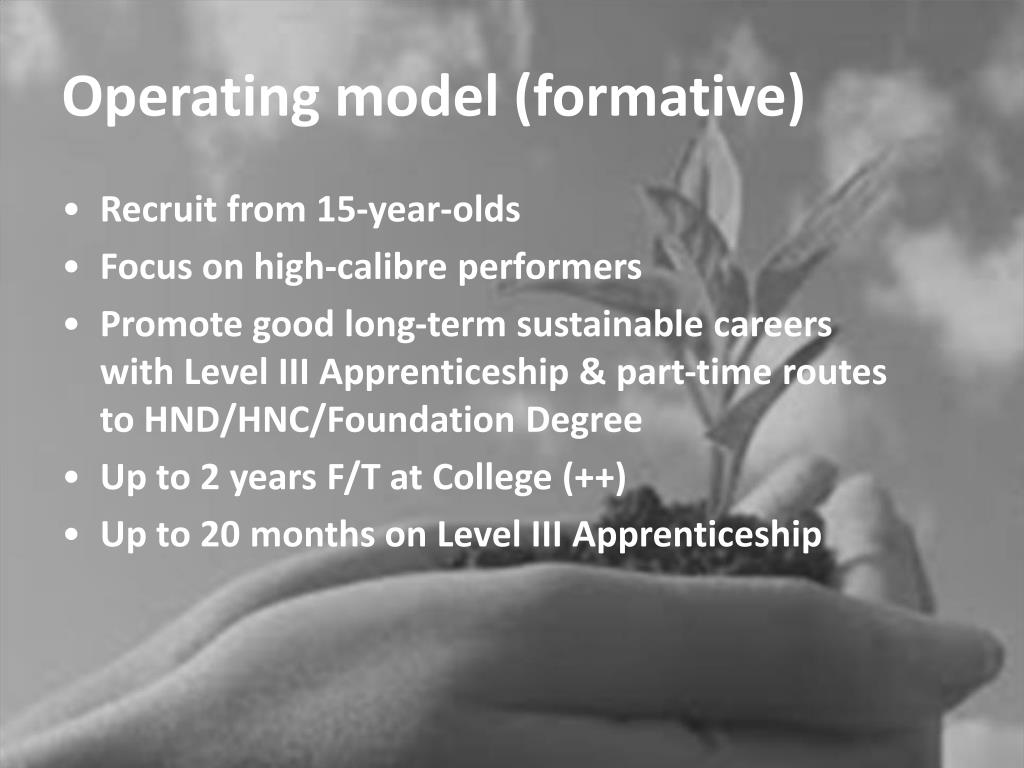 PPT - Recruiting and Retaining High-Calibre Young People into the ...