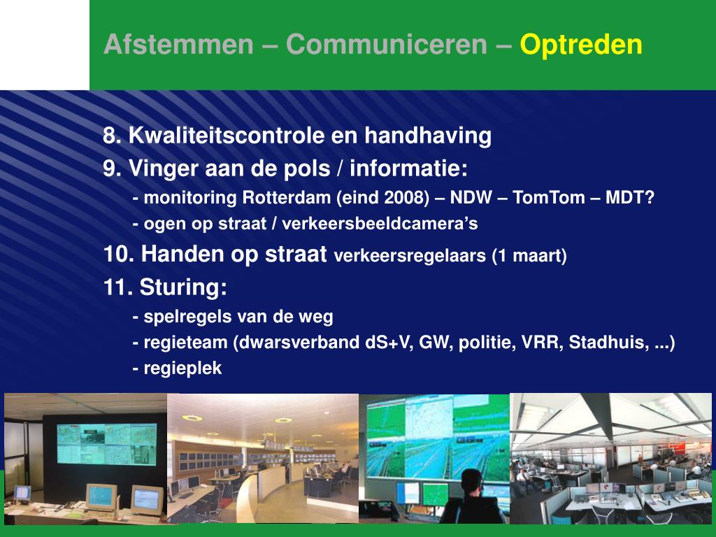 PPT - Rotterdam heeft een verkeersmarinier PowerPoint Presentation ...