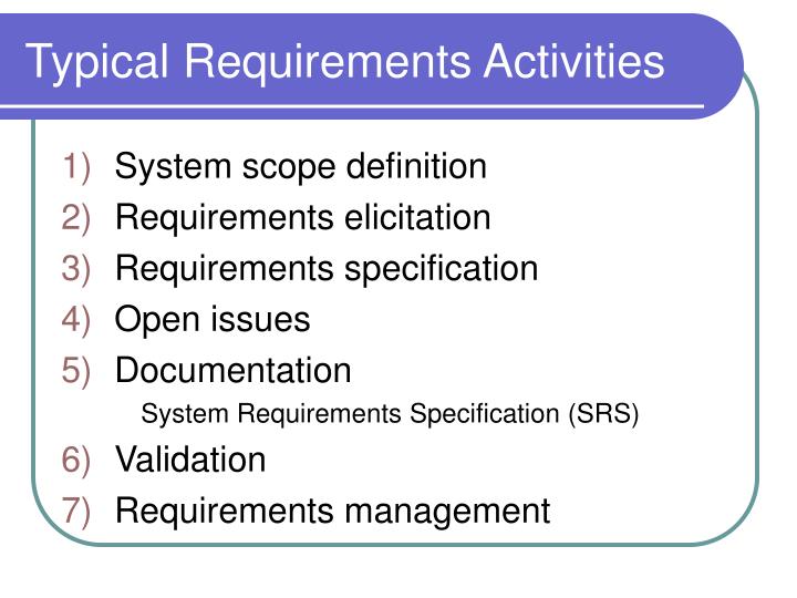 PPT - Software Requirements PowerPoint Presentation - ID:3342851