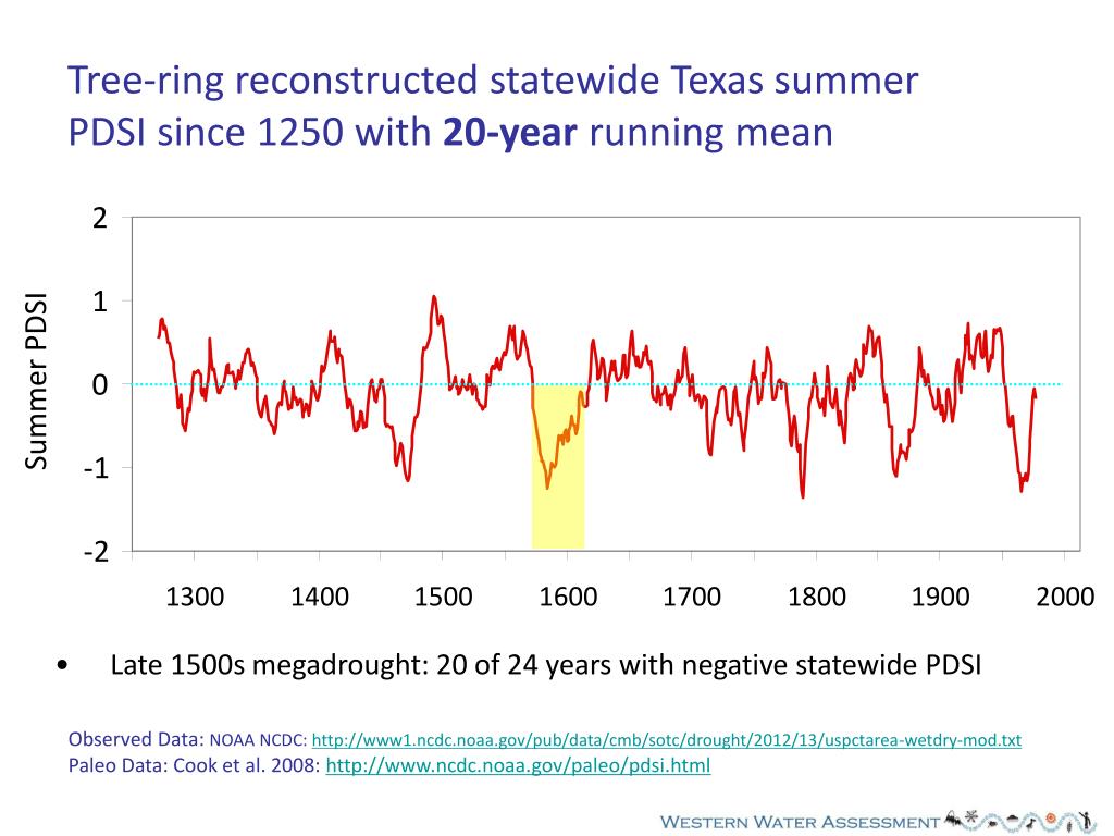 PPT - Micro-Rings and Megadroughts - What Can Tree Rings Tell Us About ...