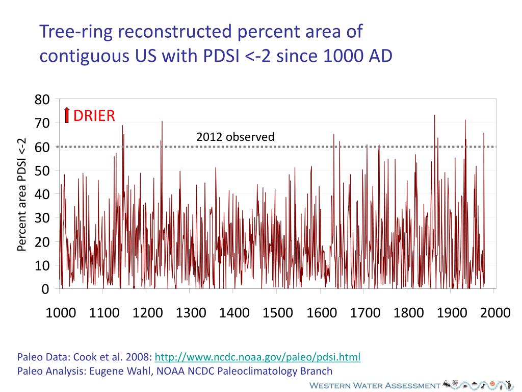 PPT - Micro-Rings and Megadroughts - What Can Tree Rings Tell Us About ...