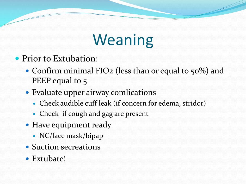 PPT - Weaning From Mechanical Ventillation PowerPoint Presentation ... PPT - Weaning From Mechanical Ventillation PowerPoint Presentation ...