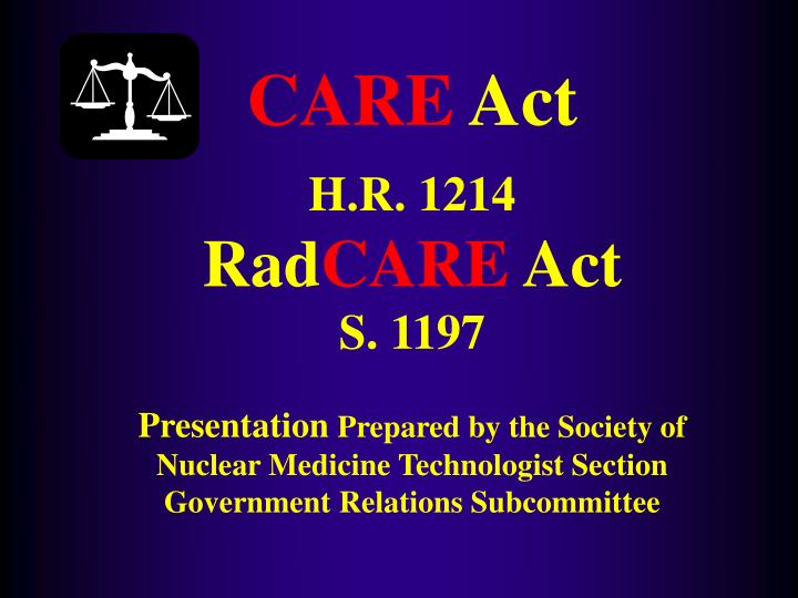 PPT - What is CARE & Rad CARE ? PowerPoint Presentation, free download ...