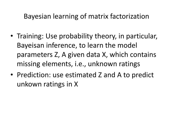 PPT - Bayesian Machine learning and its application PowerPoint ...