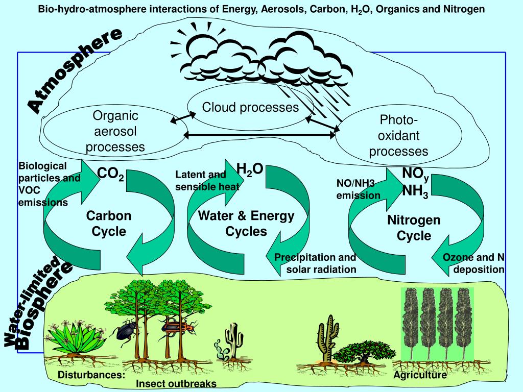 PPT - Bio-hydro-atmosphere interactions of Energy, Aerosols, Carbon, H ...