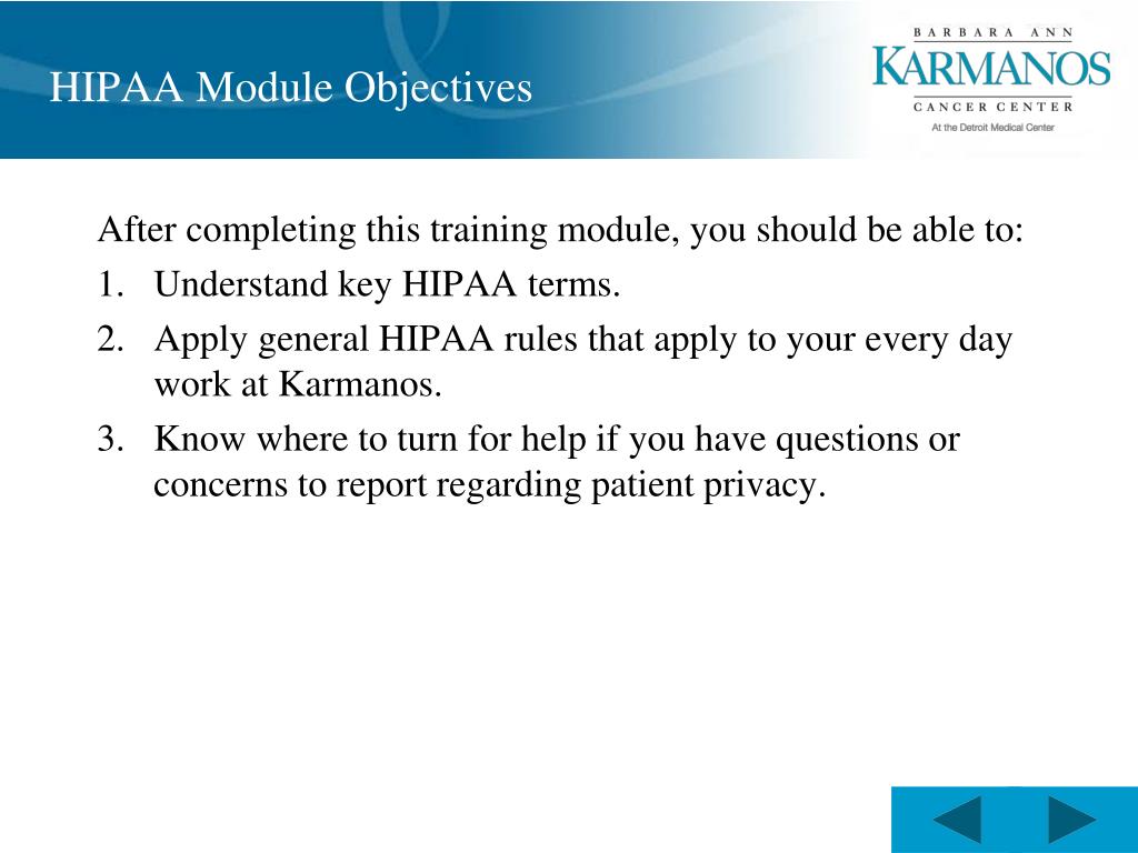 PPT - Health Insurance Portability and Accountability Act HIPAA Patient ...