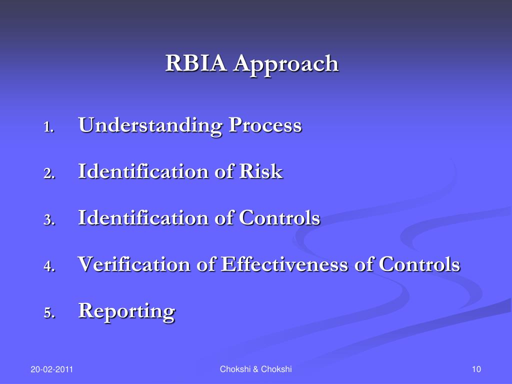 PPT - RISK BASED INTERNAL AUDIT (RBIA) EXPERIENCE SHARING PowerPoint ... PPT - RISK BASED INTERNAL AUDIT (RBIA) EXPERIENCE SHARING PowerPoint ...