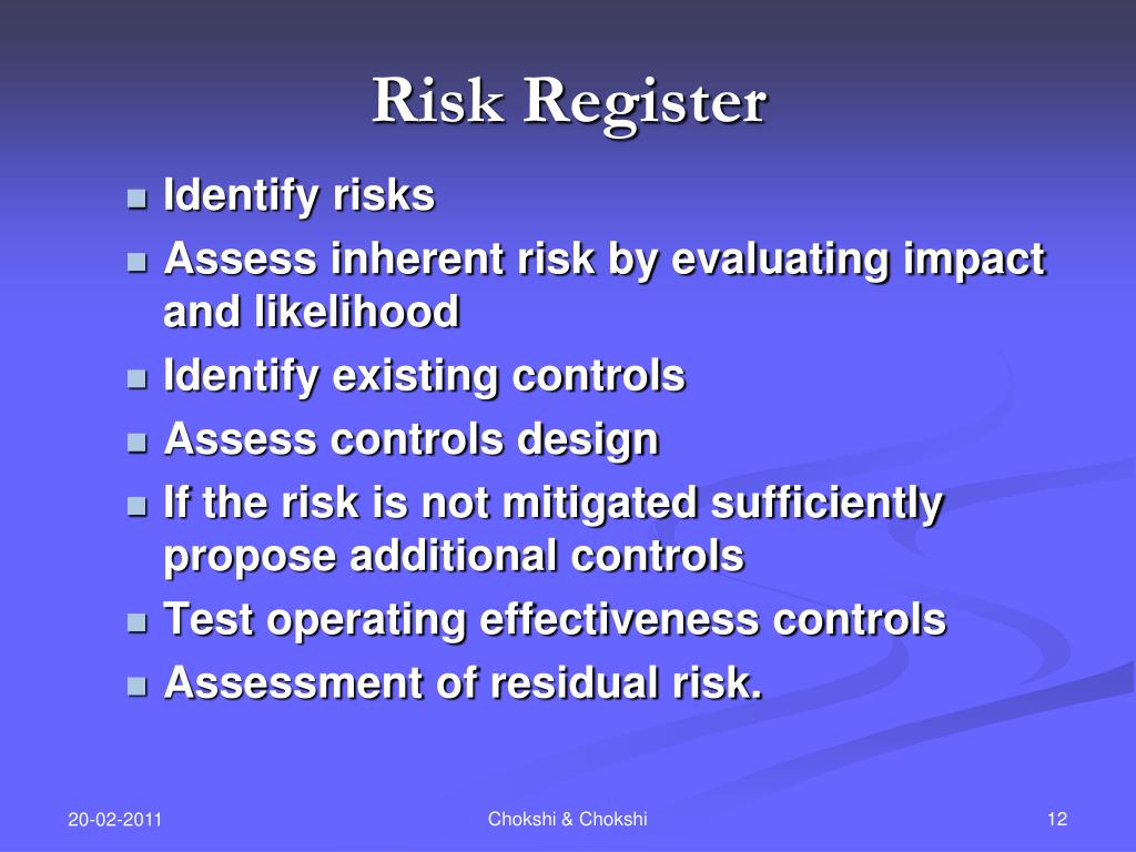 PPT - RISK BASED INTERNAL AUDIT (RBIA) EXPERIENCE SHARING PowerPoint ...