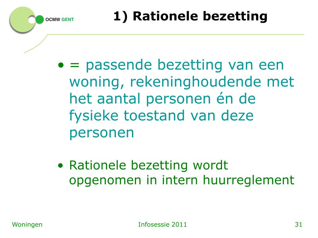 PPT - Sociaal Verhuurkantoor OCMW GENT PowerPoint Presentation, free ...