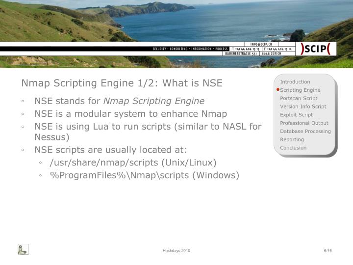 PPT - Nmap NSE Hacking for IT Security Professionals PowerPoint Presentation - ID:3345127