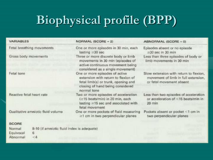 PPT - ASSESSMENT OF Fetal Well-being PowerPoint Presentation - ID:3345248