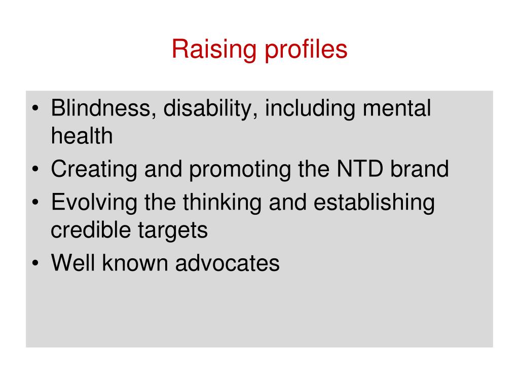 PPT - Professor David Molyneux, Centre for Neglected Tropical Diseases ...