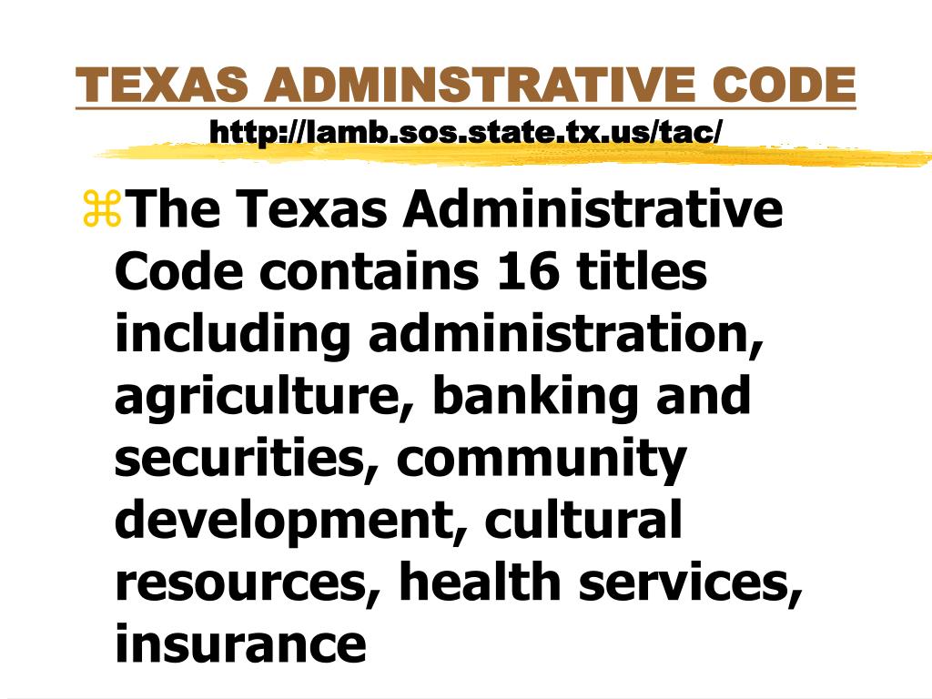 PPT - TEXAS LEGAL & GOVERNMENT INFORMATION PowerPoint Presentation - ID ...