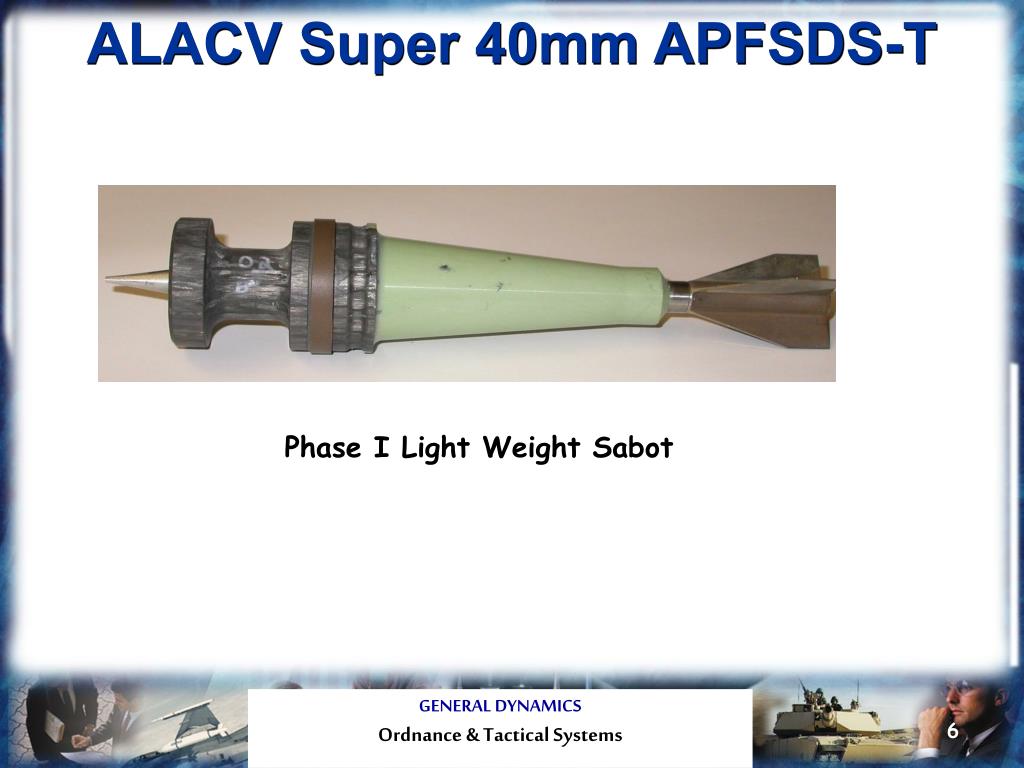 PPT - S40mm APFSDS-T & HEAB-T Development 39 th Gun and Ammunition ...