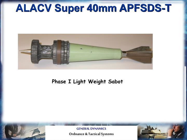 PPT - S40mm APFSDS-T & HEAB-T Development 39 th Gun and Ammunition ...