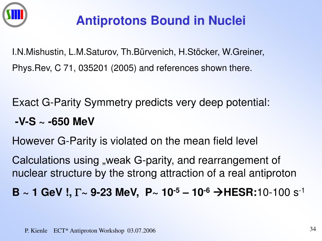 PPT - Perspectives of Antiproton and Antikaon Physics PowerPoint ...