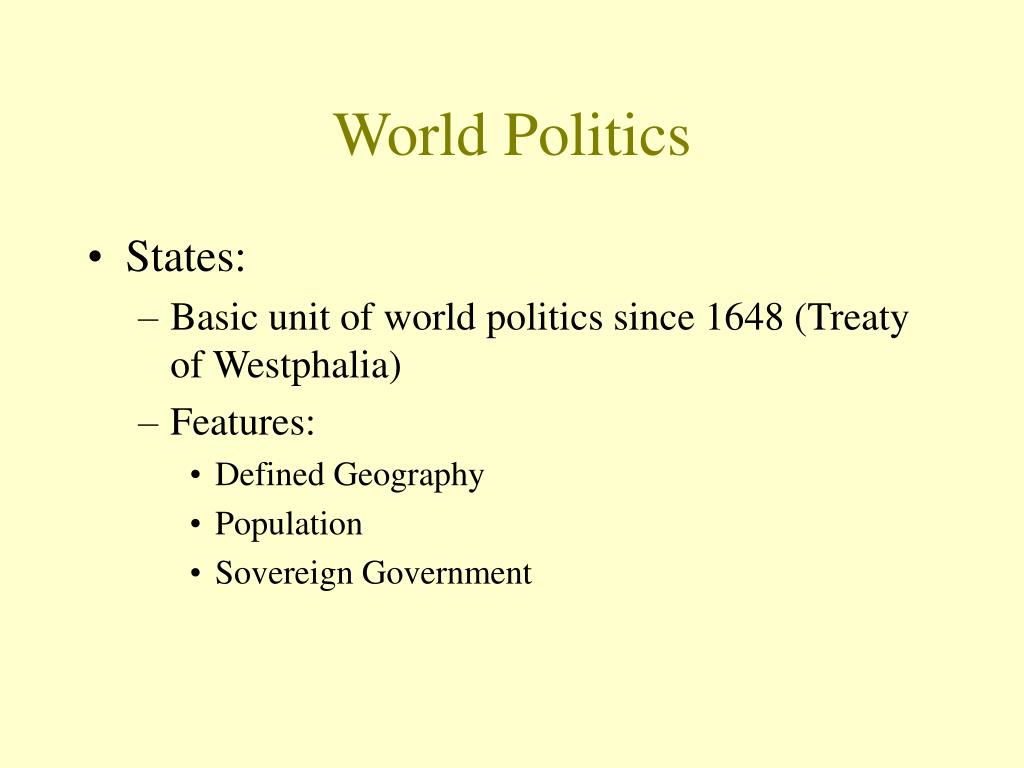 PPT - US and World Politics PowerPoint Presentation, free download - ID ...