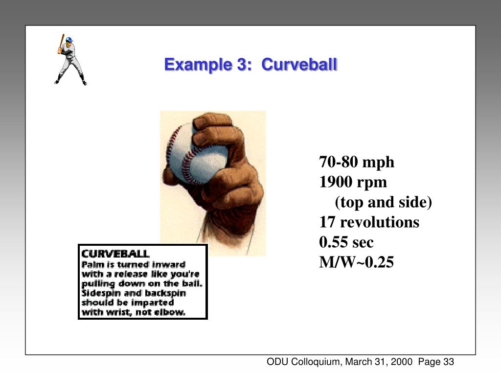 PPT - The Physics of Baseball Alan M. Nathan University of Illinois ODU ...