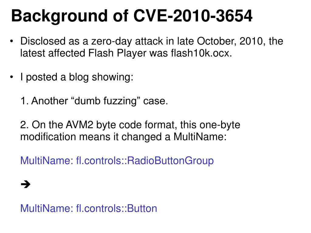 Ppt Understanding And Exploiting Flash Actionscript Vulnerabilities Powerpoint Presentation
