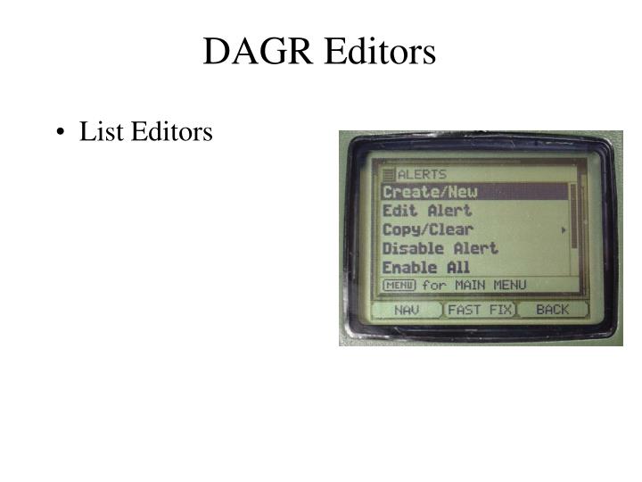 PPT - DAGR INTRODUCTION PowerPoint Presentation - ID:3347801