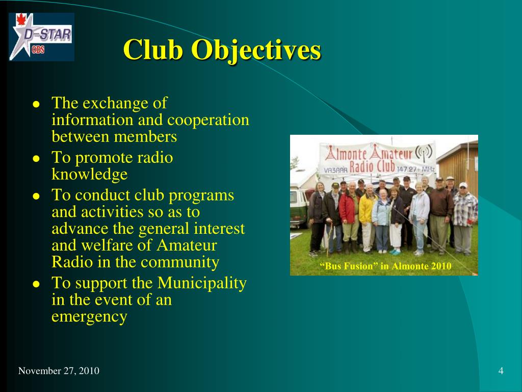 PPT - Plans: Almonte Amateur Radio Club (AARC) D-STAR Project ...