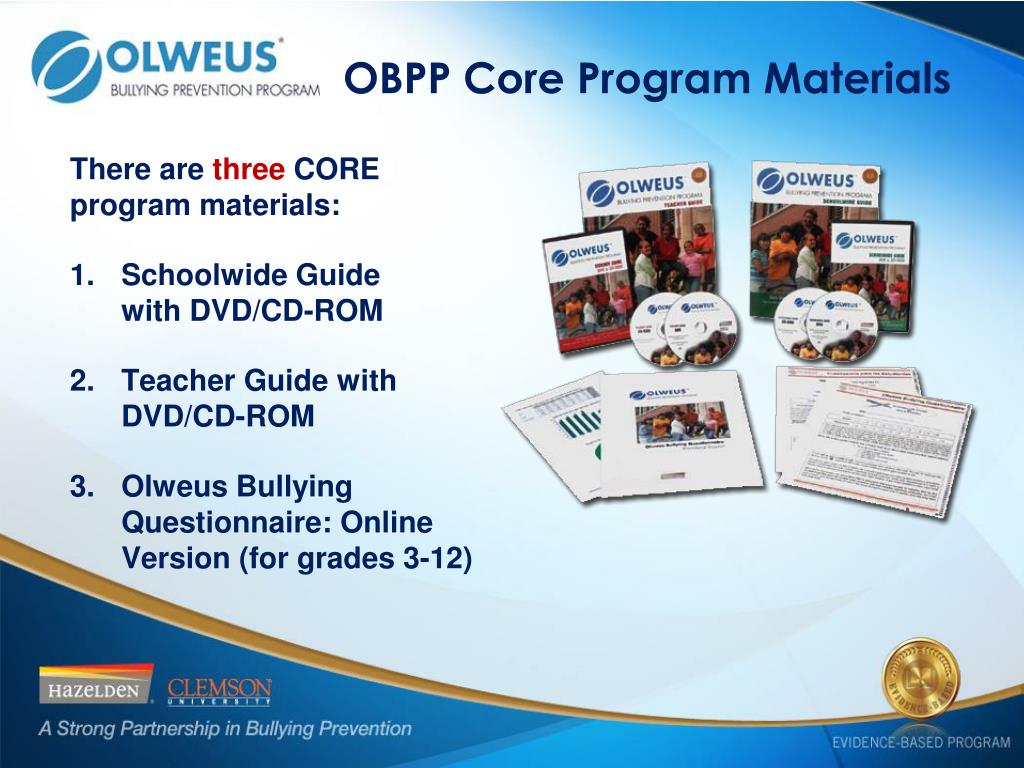 PPT - Olweus Bullying Prevention Program Electronic Subscription ... PPT - Olweus Bullying Prevention Program Electronic Subscription ...