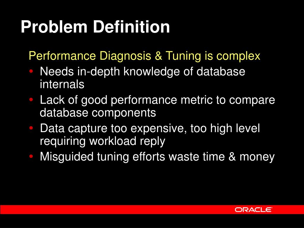 Ppt Automatic Performance Diagnosis And Tuning In Oracle 10g