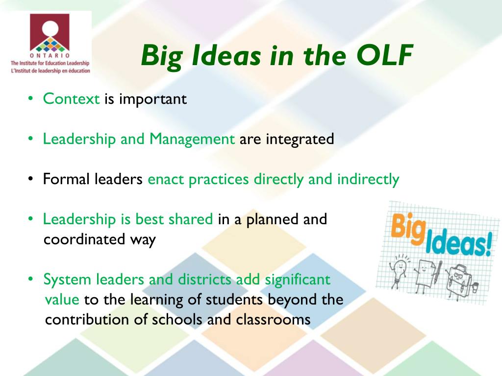 PPT - The Ontario Leadership Framework PowerPoint Presentation, free ...