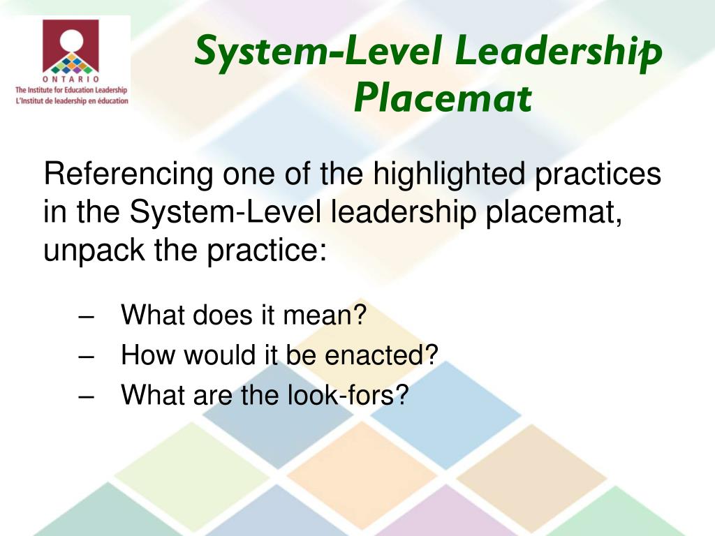 PPT - The Ontario Leadership Framework PowerPoint Presentation, free ...