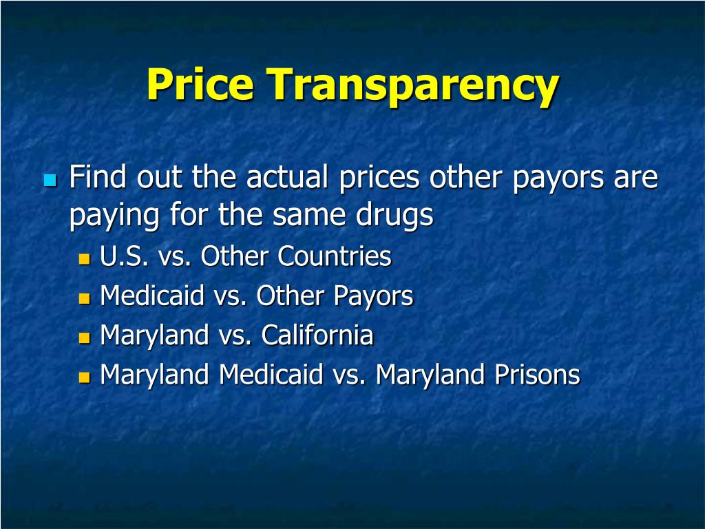 PPT - Are Drug Pricing Formulas Full Employment Acts For State Attorney ...
