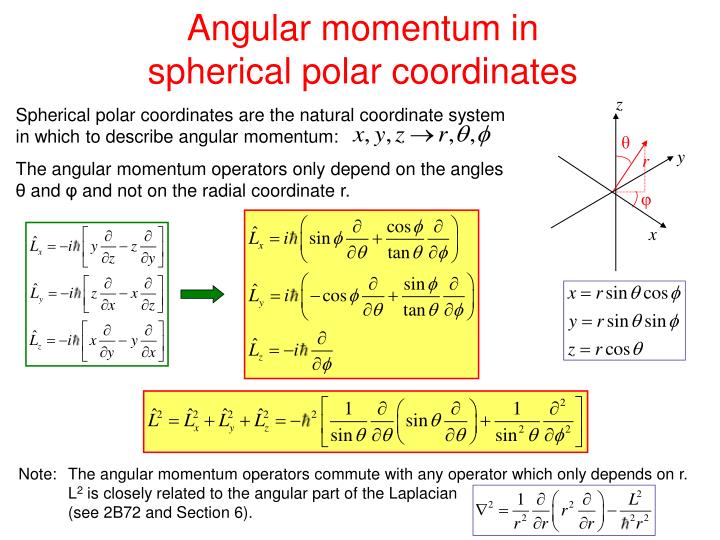 PPT - Angular momentum in quantum mechanics PowerPoint Presentation ...