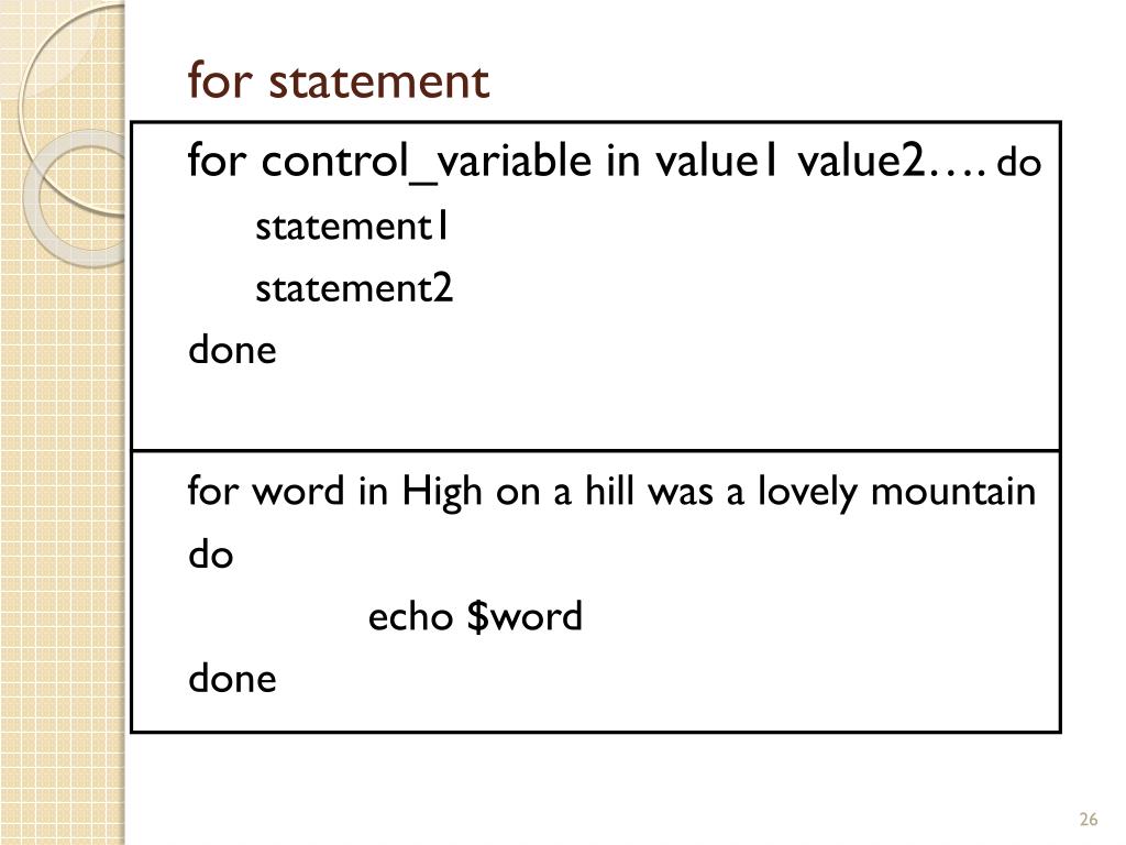 Ppt Introduction To Shell Script And Awk Programming Powerpoint Presentation Id3349094