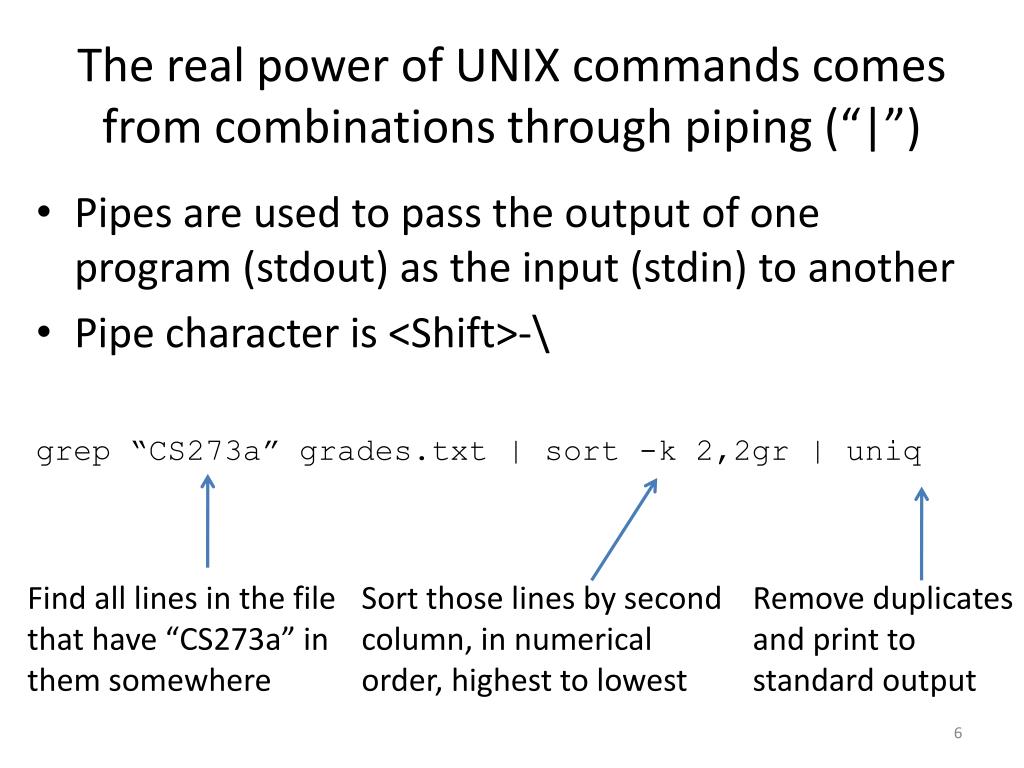 Ppt Introduction To Unix Text Processing Aaron Wenger 1 Oct 2010 Powerpoint Presentation Id