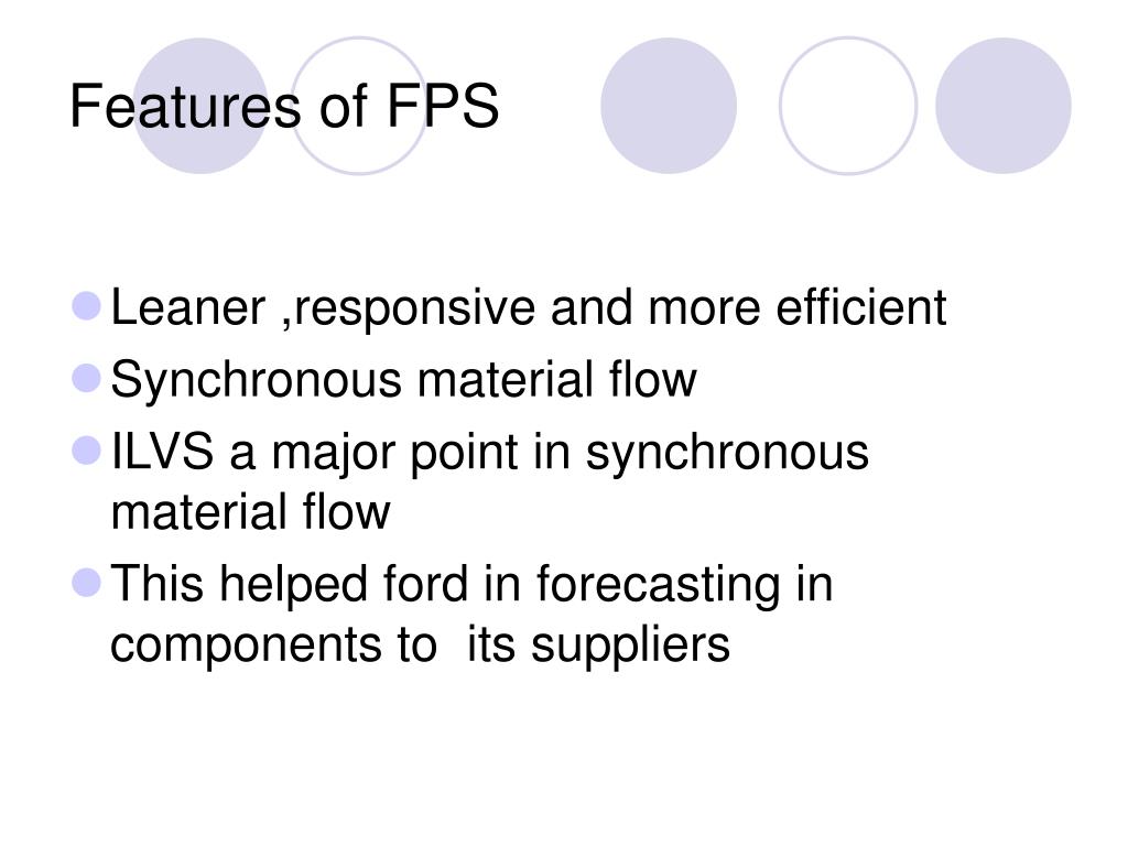 PPT - FORD MOTOR COMPANY: SUPPLY CHAIN STRATEGY A Case.. PowerPoint ...