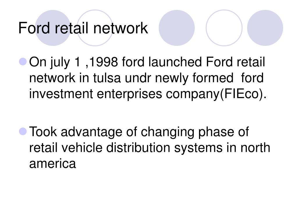 PPT - FORD MOTOR COMPANY: SUPPLY CHAIN STRATEGY A Case.. PowerPoint ...