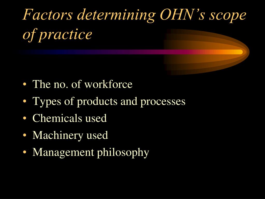 PPT - ROLE AND RESPONSIBILITIES OF OCCUPATIONAL HEALTH NURSE (OHN ...