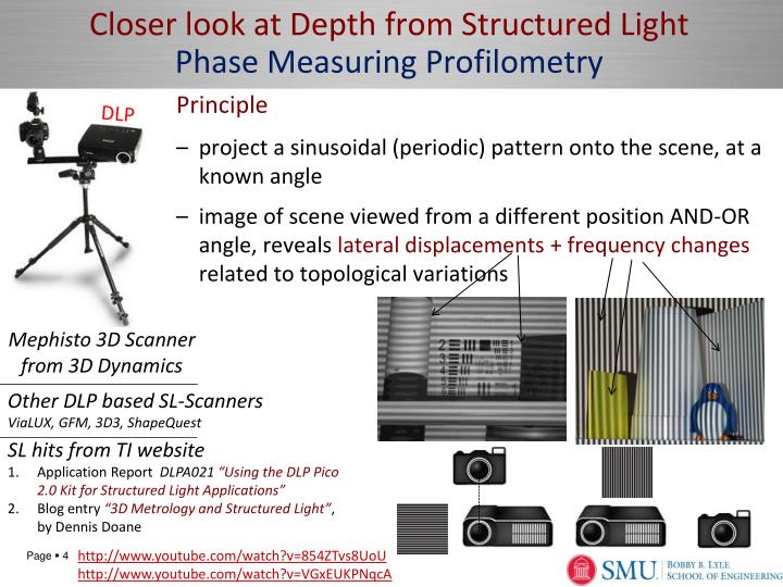 PPT - Structured Light @ PowerPoint Presentation - ID:3349569