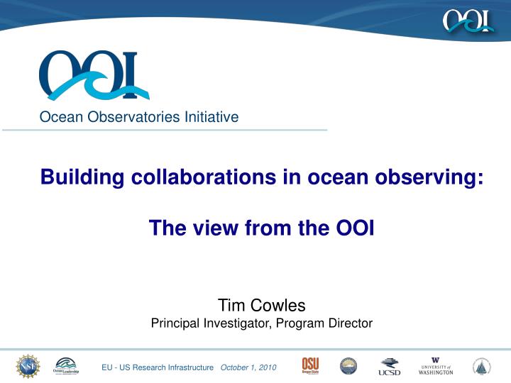 PPT - What is the OOI? PowerPoint Presentation, free download - ID:3349966