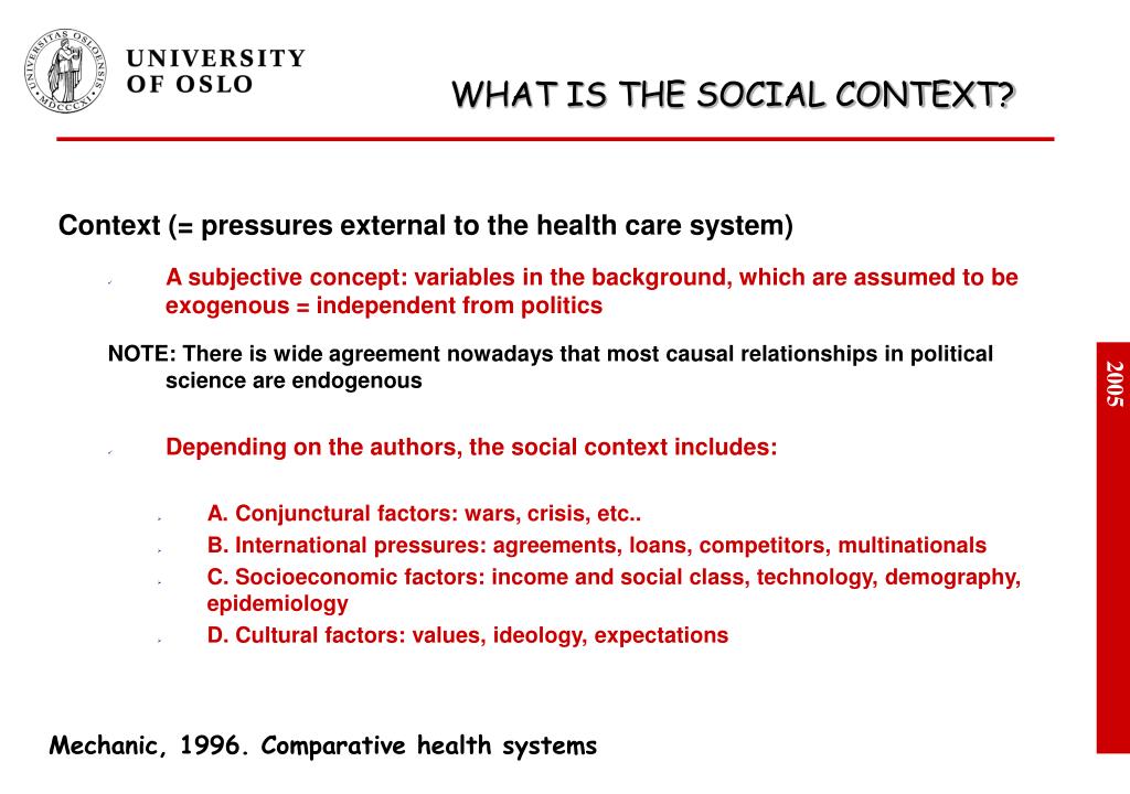 PPT - The social context of health politics Health Politics PowerPoint ...