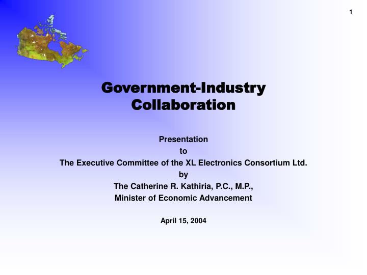 PPT - Government-Industry Collaboration PowerPoint Presentation, free ...