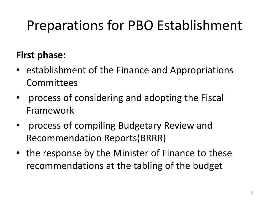 PPT - Parliamentary Budget Office PBO PowerPoint Presentation, free ...